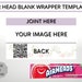Airhead Wrapper Template Blank Airhead Wrapper Airhead - Etsy