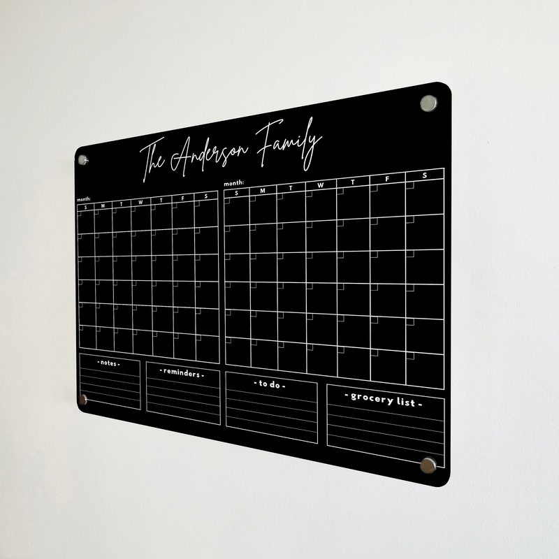 Extra Large Wall Calendar - Etsy