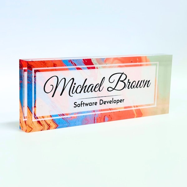 Personalized Name Plate - Etsy