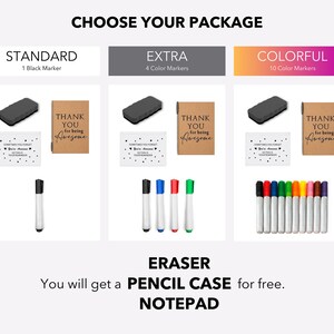 Personalized Acrylic Calendar - Custom Desk Calendar, Dry Erase Board ...