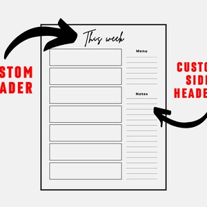 Personalized Acrylic Planner - To-do List, Custom Desk Calendar, Dry ...