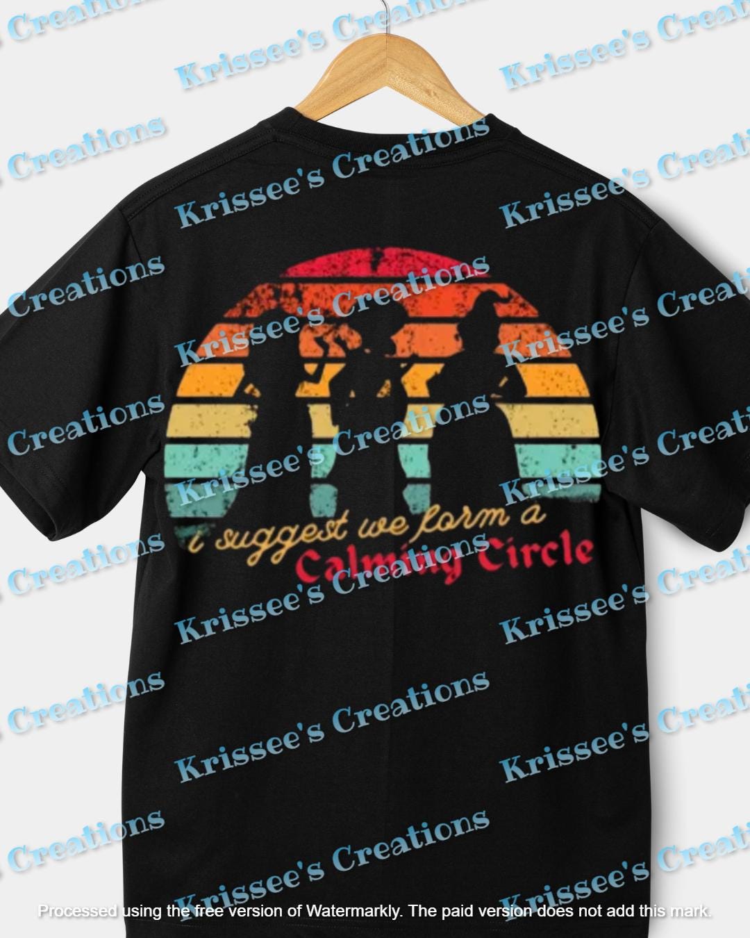 Calming Circle Hocus Pocus Sublimation Design-digital Design Only ...