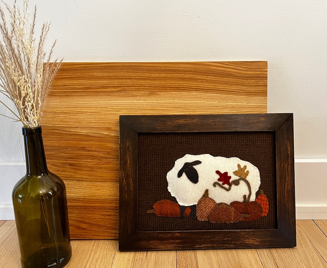 Framed, Completed, Wool Applique - Best of Show by Threads That Bind ...