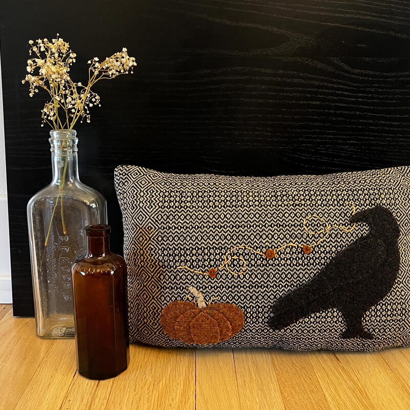 Crow Applique - Etsy