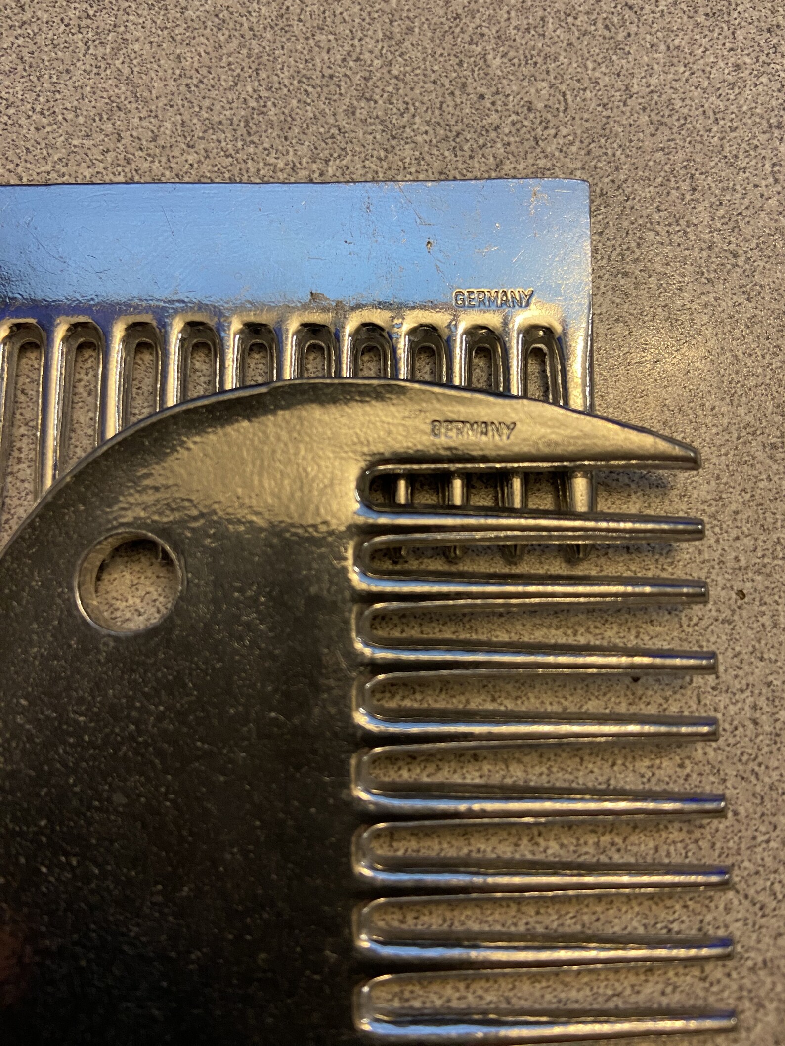 NOS - Vintage Aluminum Military Issue Horse Combs – Set of Two - Pre ...