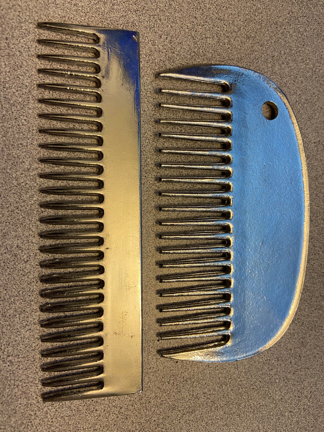 NOS - Vintage Aluminum Military Issue Horse Combs – Set of Two - Pre ...