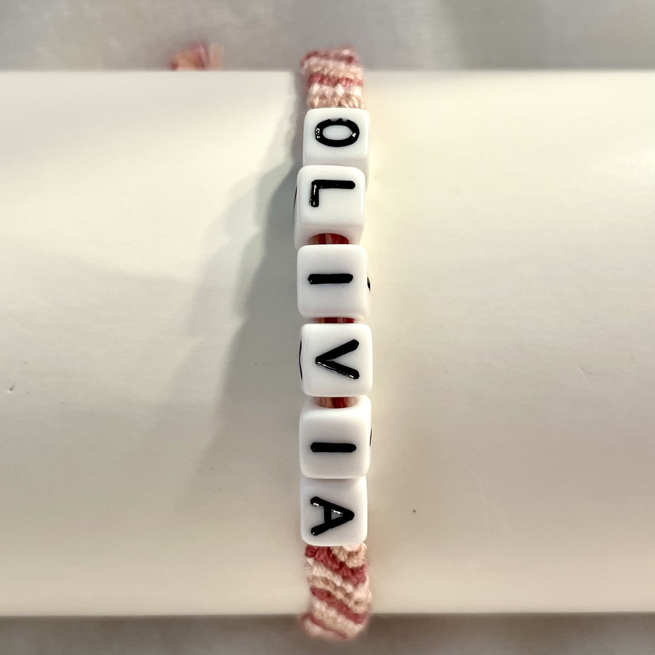 Friendship Bracelet, Personalized, Hand-made, Letter Bead Bracelets ...