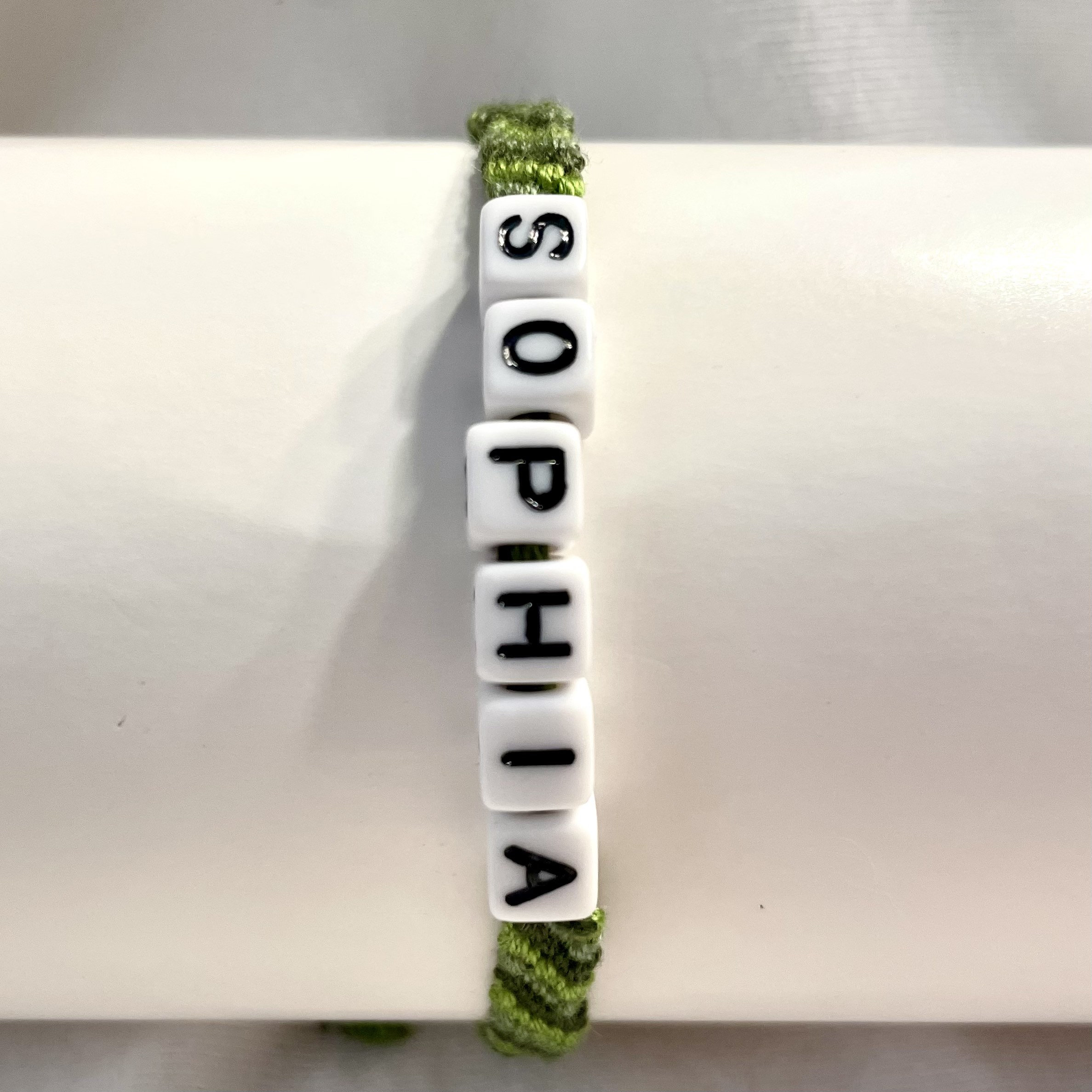 Friendship Bracelet, Personalized, Hand-made, Letter Bead Bracelets ...