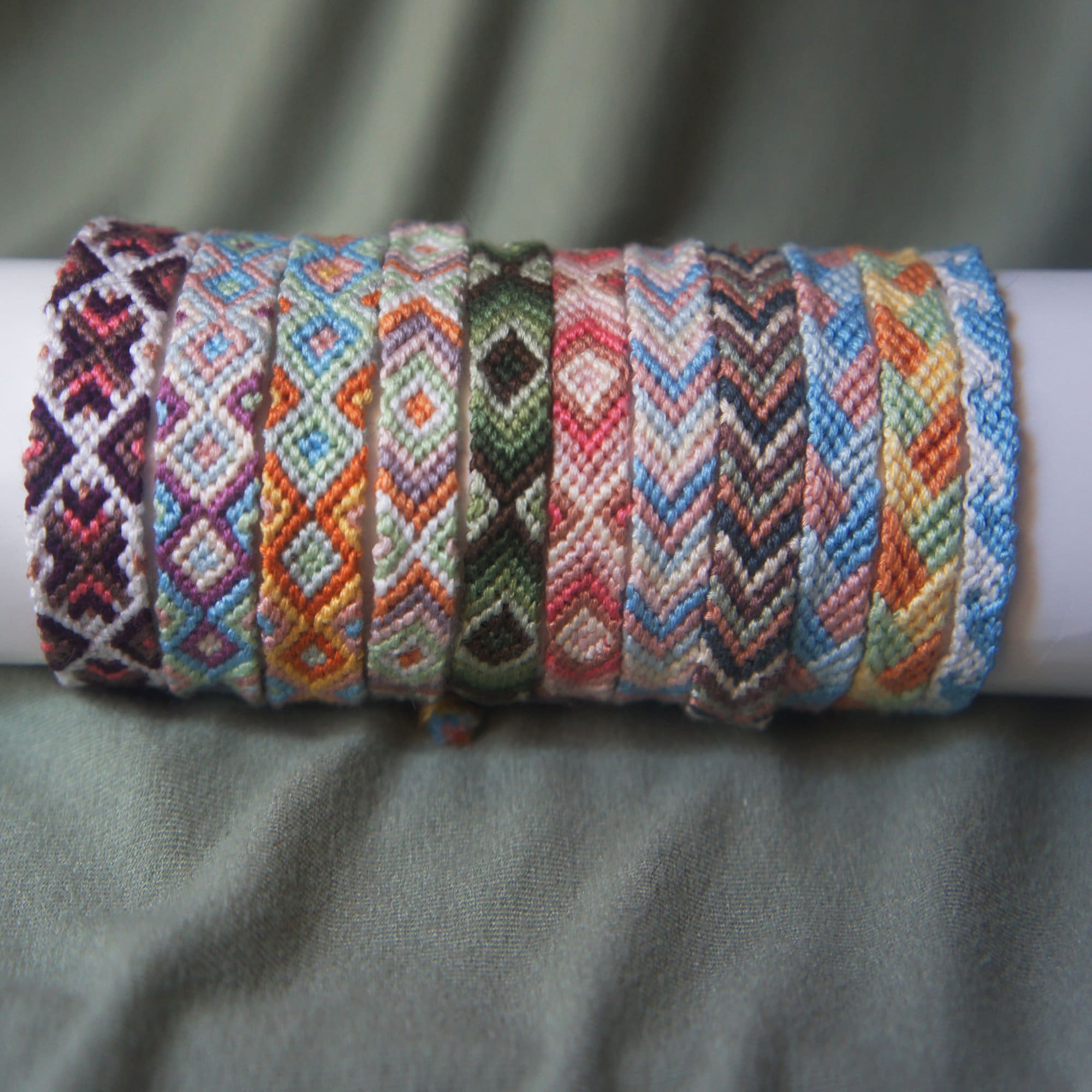 Handmade Friendship Bracelets - Colorful Boho Bracelets - Etsy