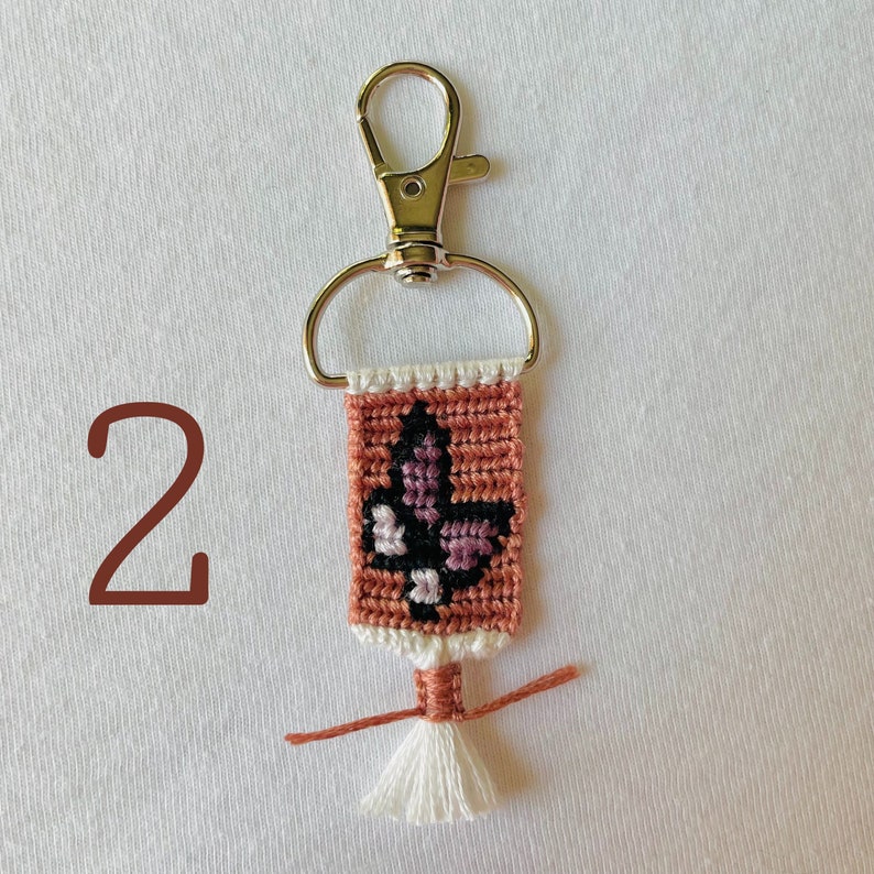 Mushroom and Butterfly Alpha Keychains, Cute, Aesthetic, Bright ...