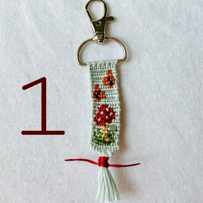 Mushroom and Butterfly Alpha Keychains, Cute, Aesthetic, Bright, Colorful, Hand-made - Etsy