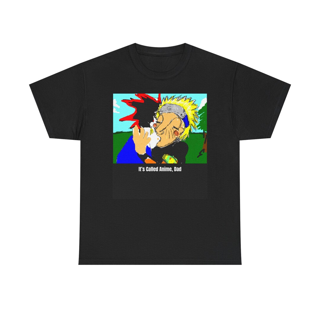 Anime Dad Tshirt | Funny Yaoi Meme Tee Featuring Naruto & Sasuke ...