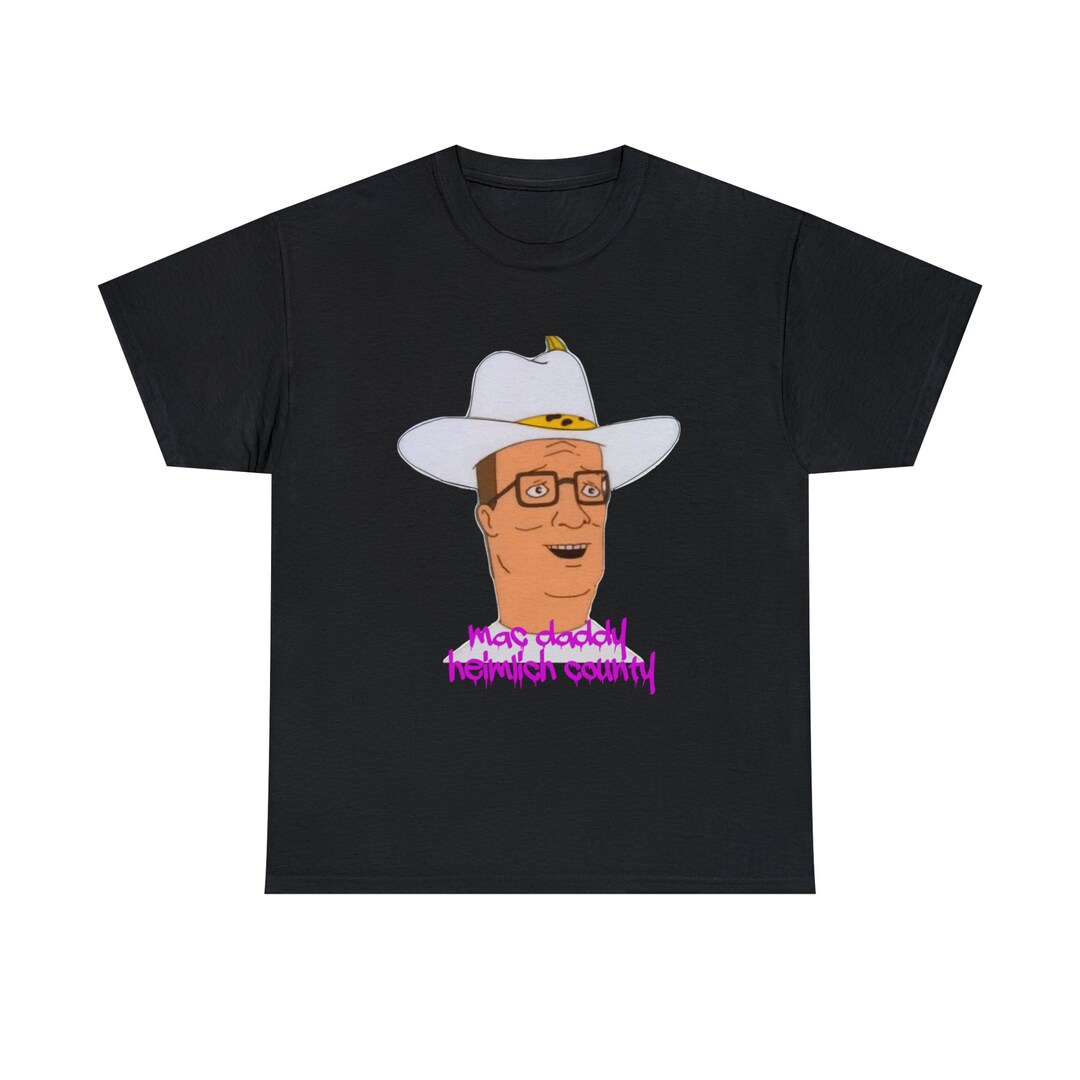 Funny Meme King of the Hill T-shirt | Hank Hill Mac Daddy Pimp Graphic ...