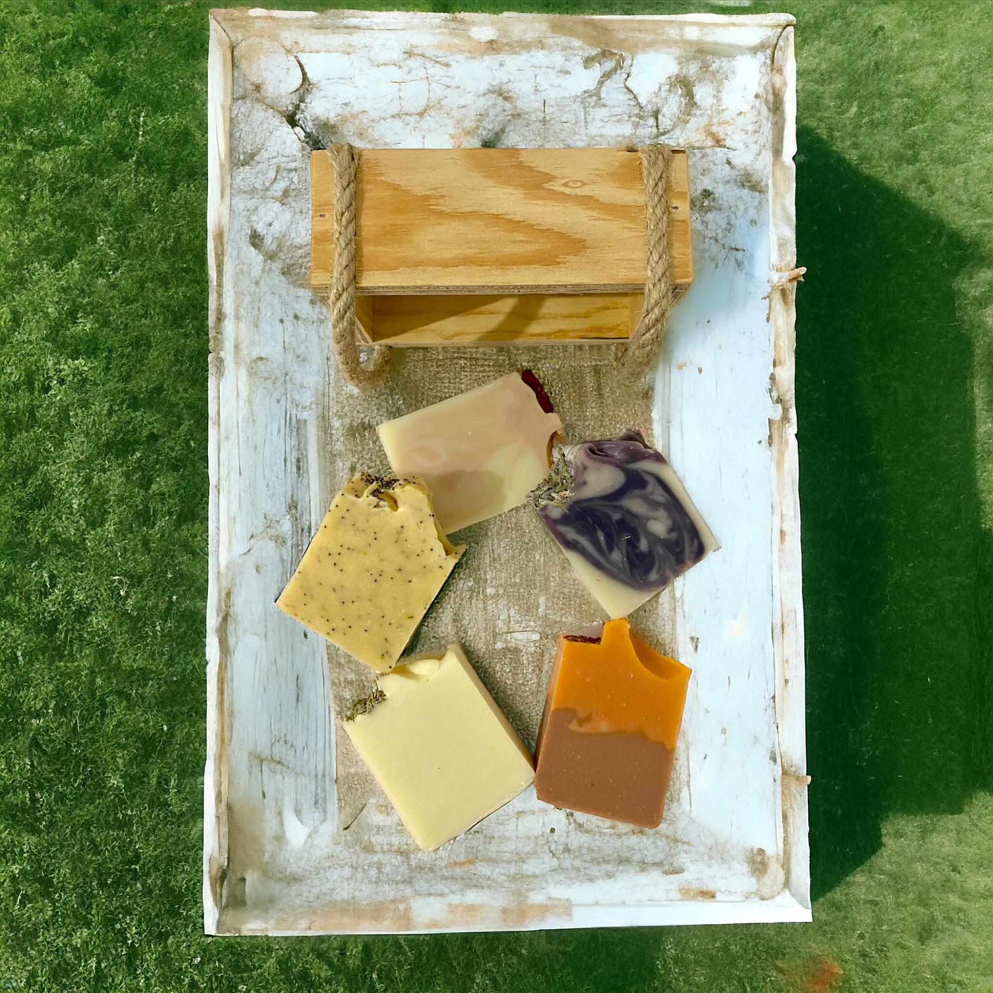 Handmade Natural Soaps Vegan Set, Mediterranean Breeze, Soaps Set With ...