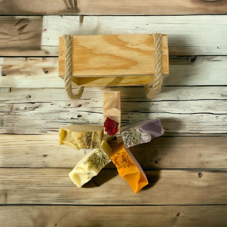 Handmade Natural Soaps Vegan Set, Mediterranean Breeze, Soaps Set With ...