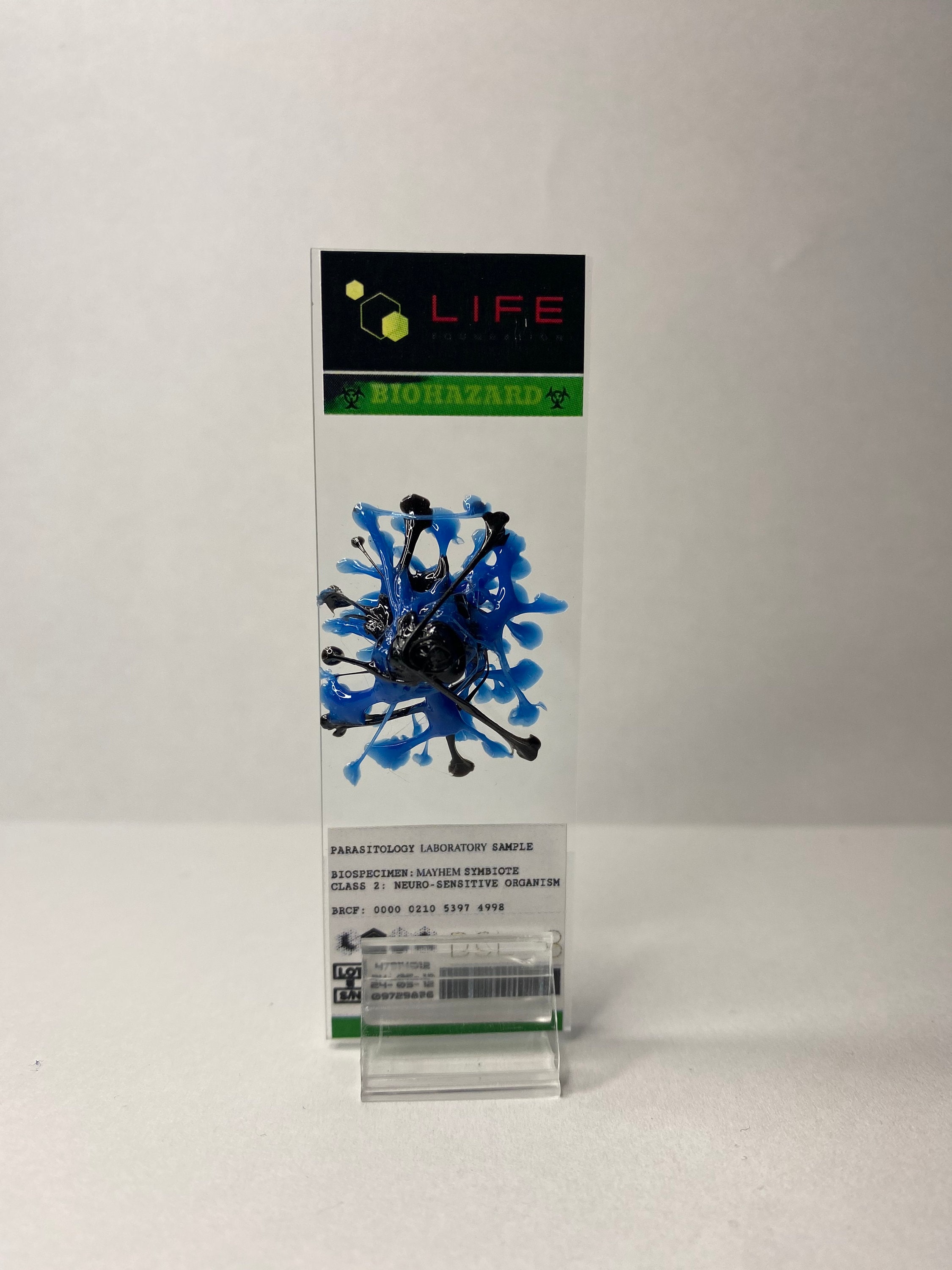 Anti-venim Symbiote Segment (microscopic Lens Sample) With Plastic ...