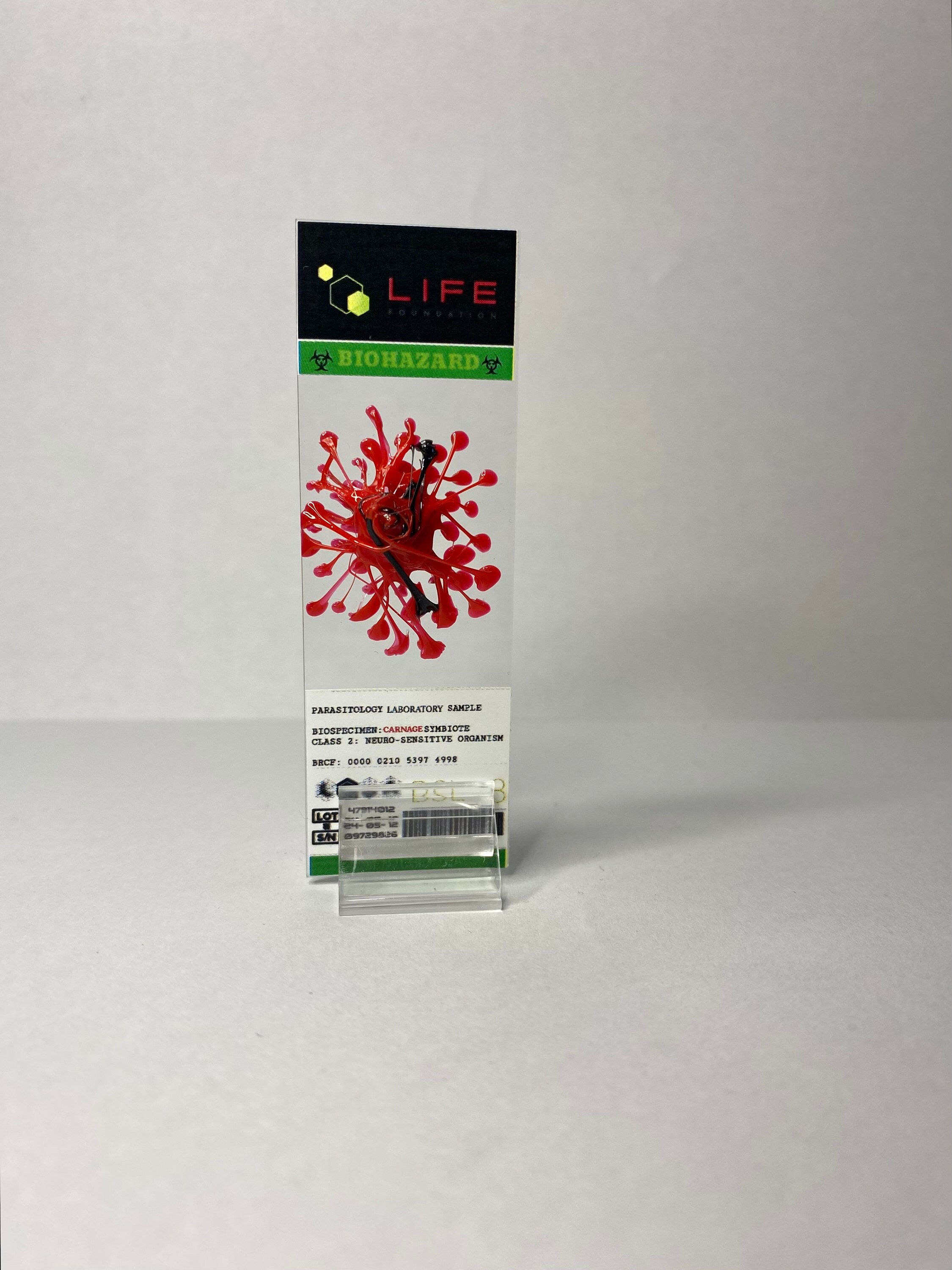 Anti-venim Symbiote Segment (microscopic Lens Sample) With Plastic ...