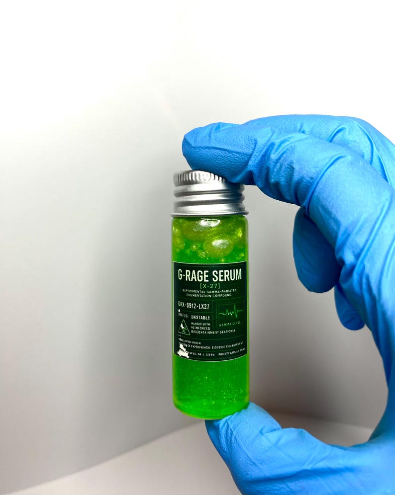 Hulk G-rage Serum - Etsy
