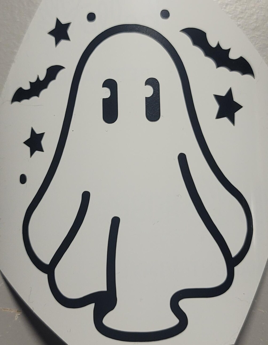 Vinyl Ghost Decals | Halloween Decals | Car, Tumbler and Laptop Decals ...