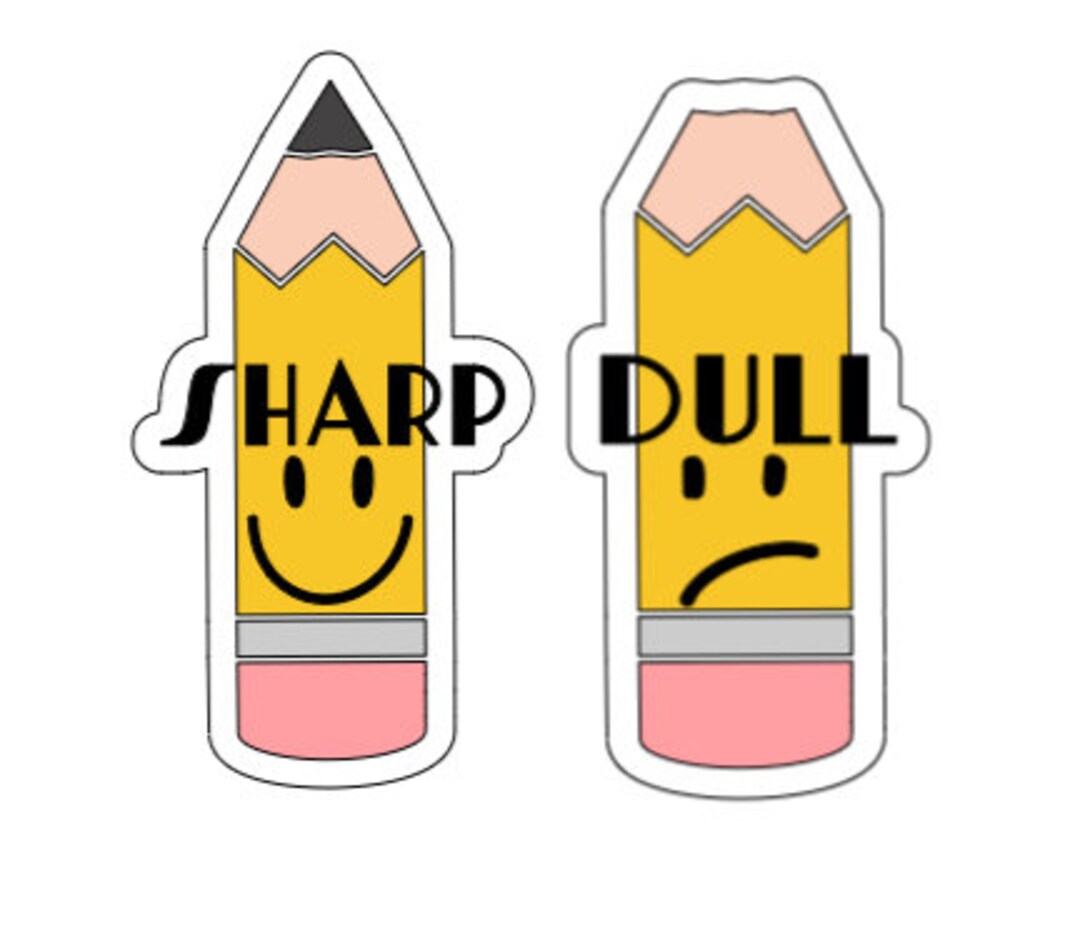 Pencil Cup Label - Etsy