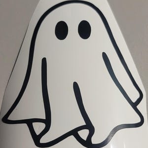 Vinyl Ghost Decals | Halloween Decals | Car, Tumbler and Laptop Decals ...