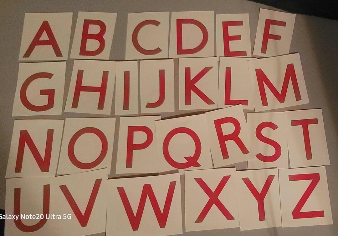 Alphabet | Classroom Letters | Back to School | Letter Decals | Abcs ...