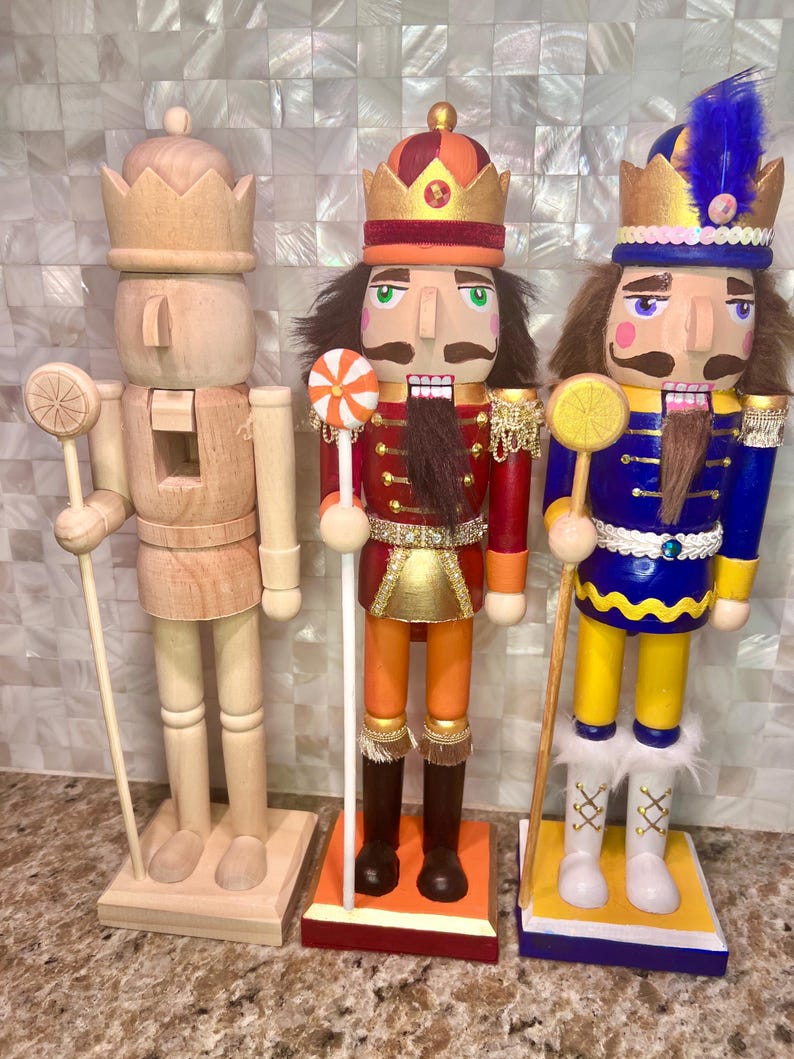 Custom College Team Nutcracker: Collegiate Colors Decor - Etsy