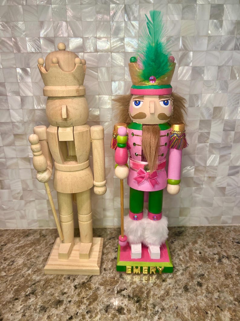 Custom College Team Nutcracker: Collegiate Colors Decor - Etsy