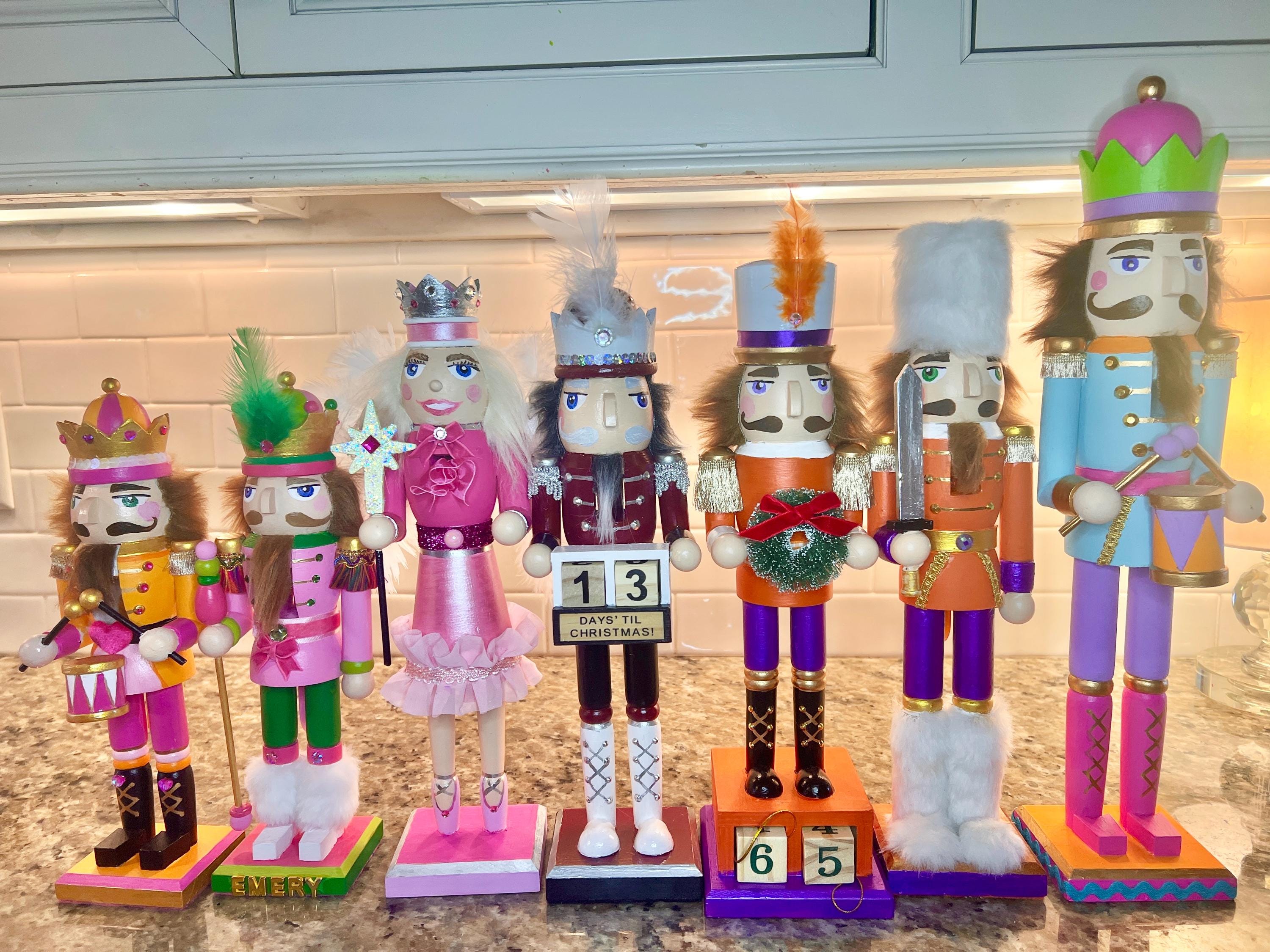 Custom College Team Nutcracker: Collegiate Colors Decor - Etsy