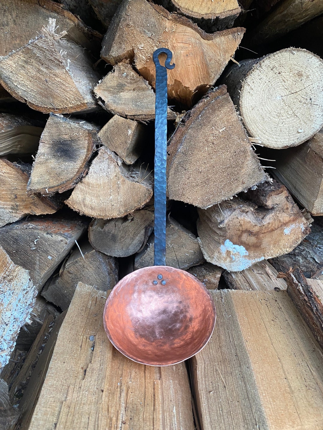 Forged Copper Ladle - Etsy