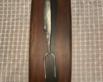 Hand Forged Meat Cooking Fork - Etsy