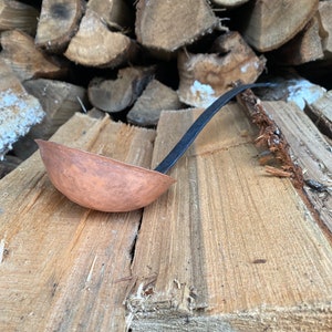 Forged Copper Ladle - Etsy