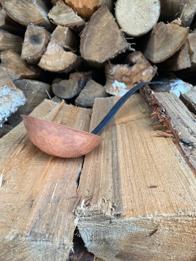 Forged Copper Ladle - Etsy