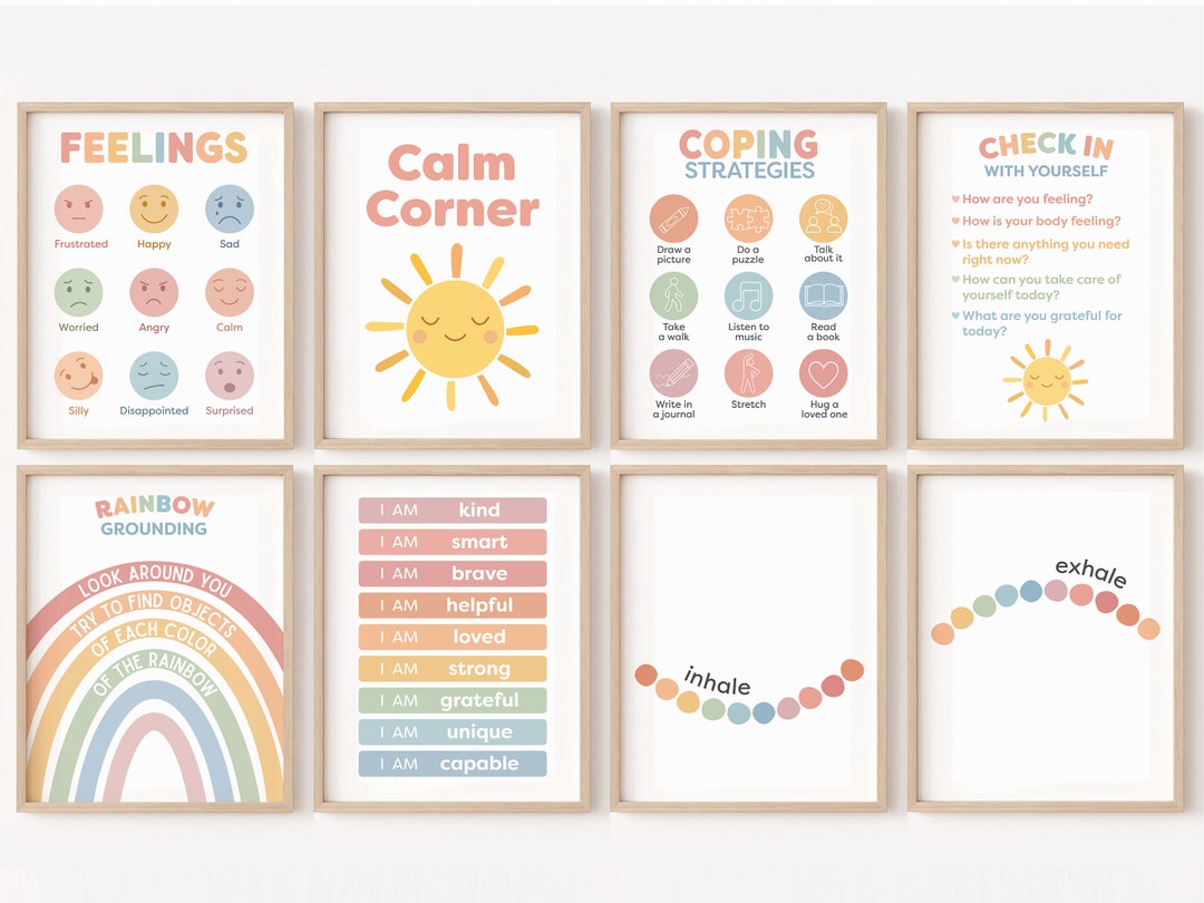 Calming Corner for Toddler Calm Down Corner Posters Calm Corner Poster ...