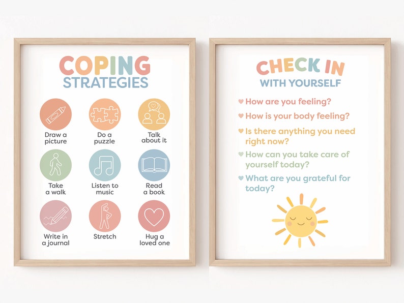 Calm Corner Toddler Calm Down Posters Calm Strategies Calming Corner ...