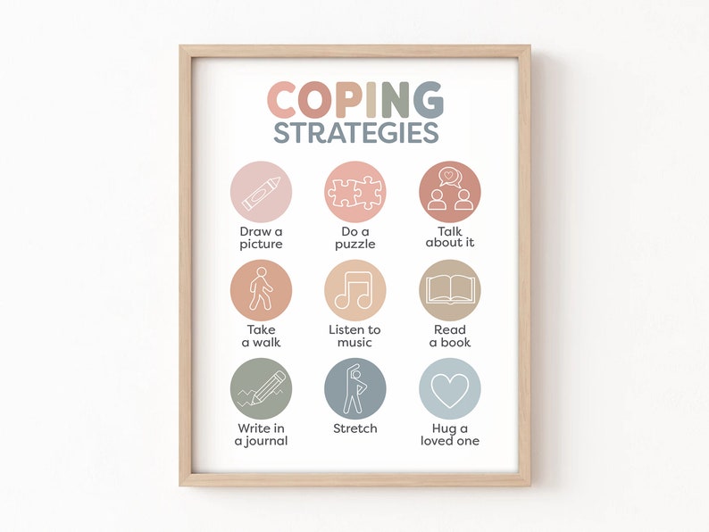 Calming Corner for Toddler Calm Corner Poster Feelings Chart Coping ...