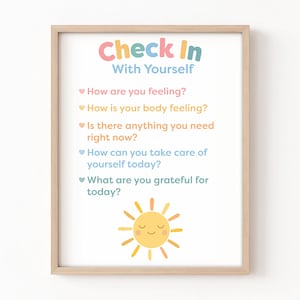 Coping Skills Poster Feelings Chart Set of 3 Calming Corner Posters ...