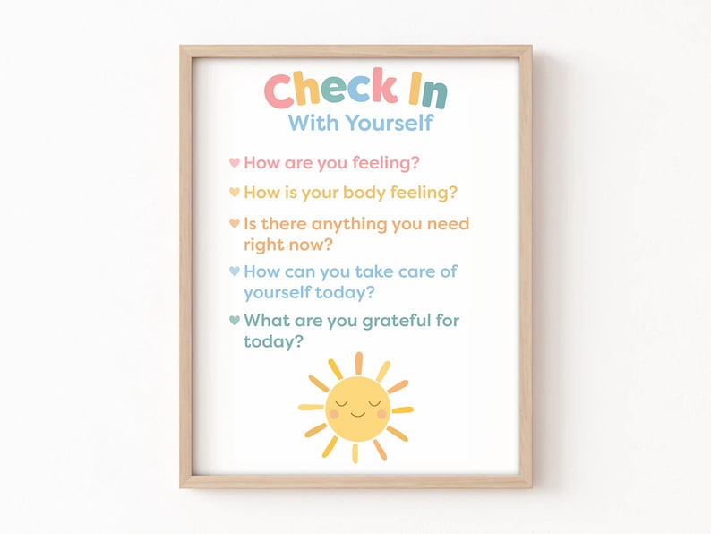 Coping Skills Poster Feelings Chart Set of 3 Calming Corner - Etsy