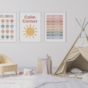 Calm Down Corner Posters Calm Down Corner Printables SEL Emotions ...