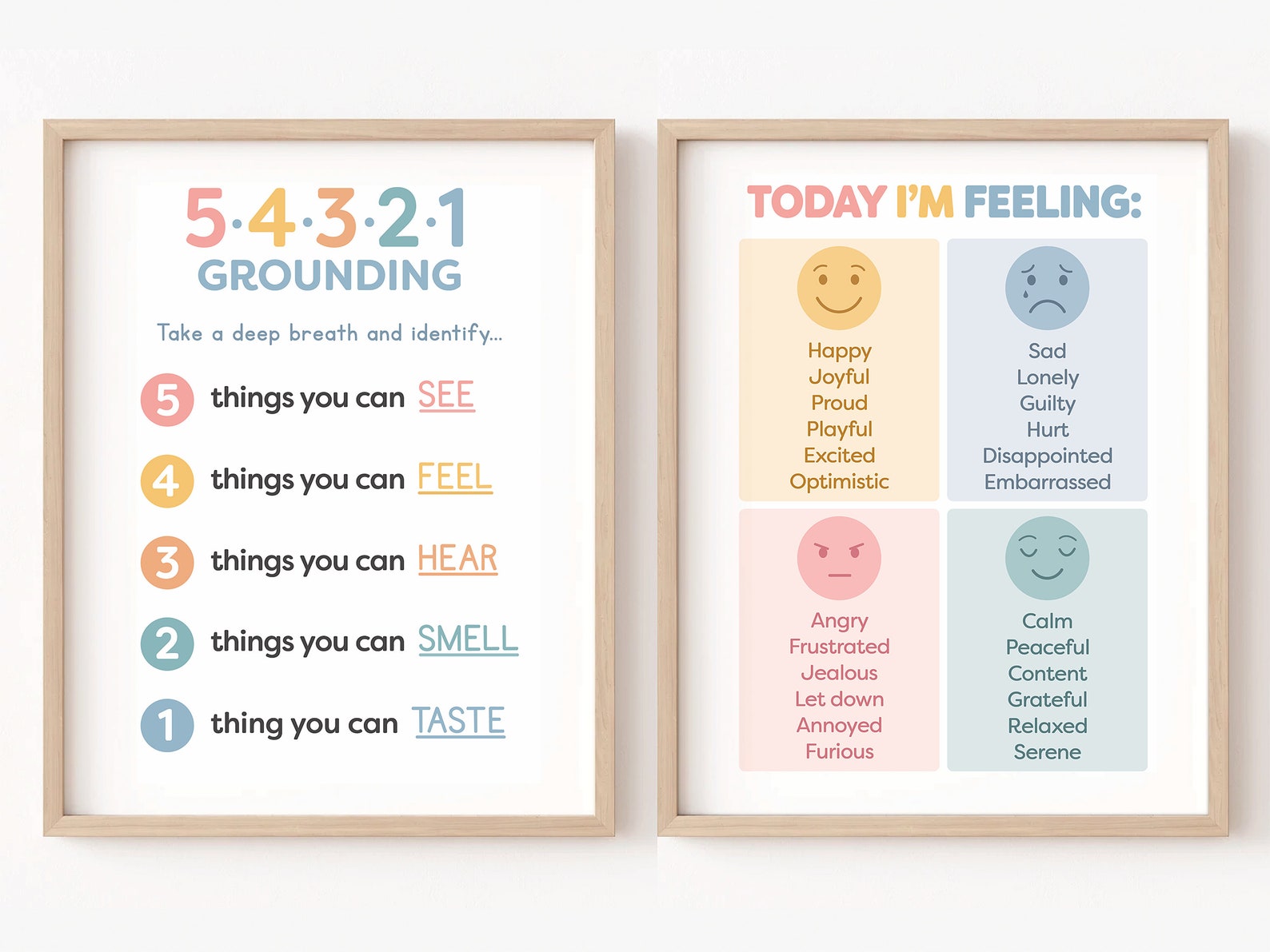 Calm Down Corner Posters SEL Emotions Poster Calm Down Corner ...