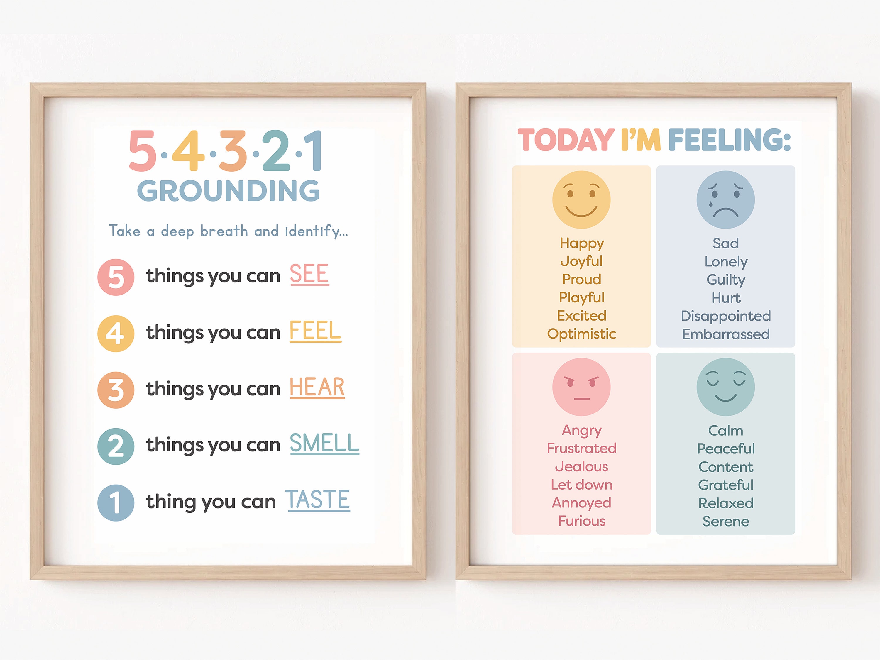 Calm Down Corner Posters SEL Emotions Poster Calm Down Corner ...