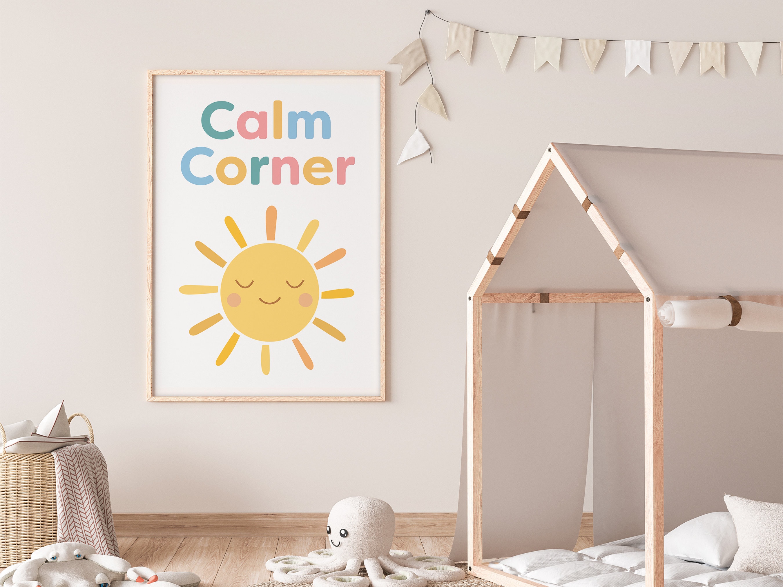 Calm Corner Sign Classroom Decor Mindfulness Printable Wall - Etsy