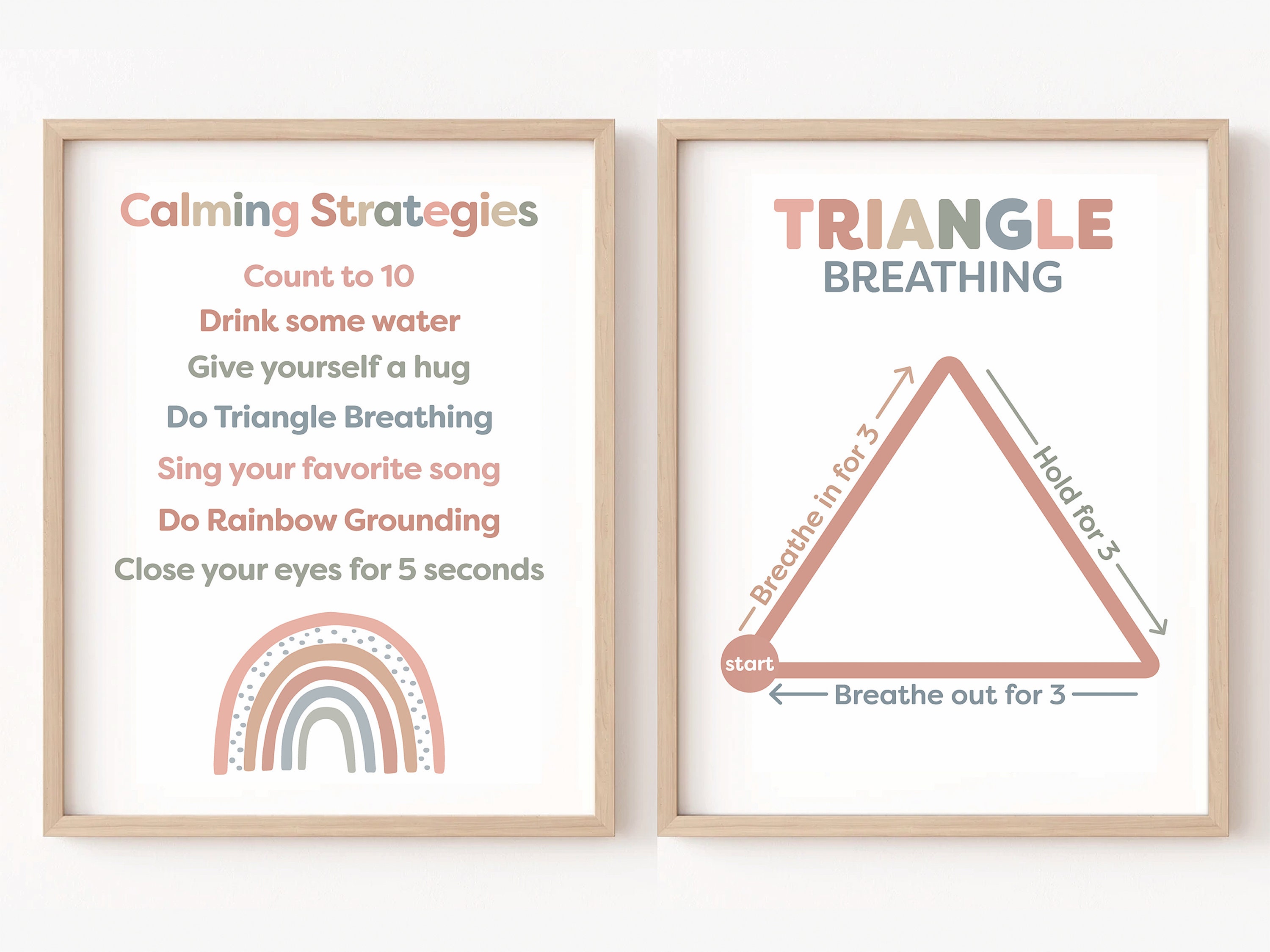 Calming Corner Posters | Printable Calm Down Corner Set, Feelings ...