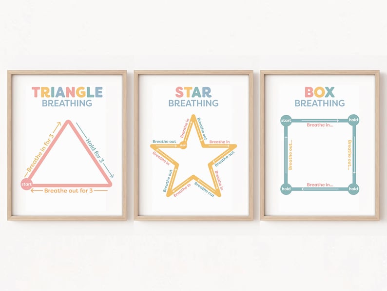 Calm Down Corner Visuals Calming Corner Classroom Posters Kids Room ...