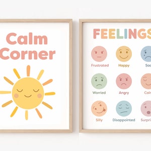 Calming Corner for Toddler Calm Down Corner Posters Calm Corner Poster ...