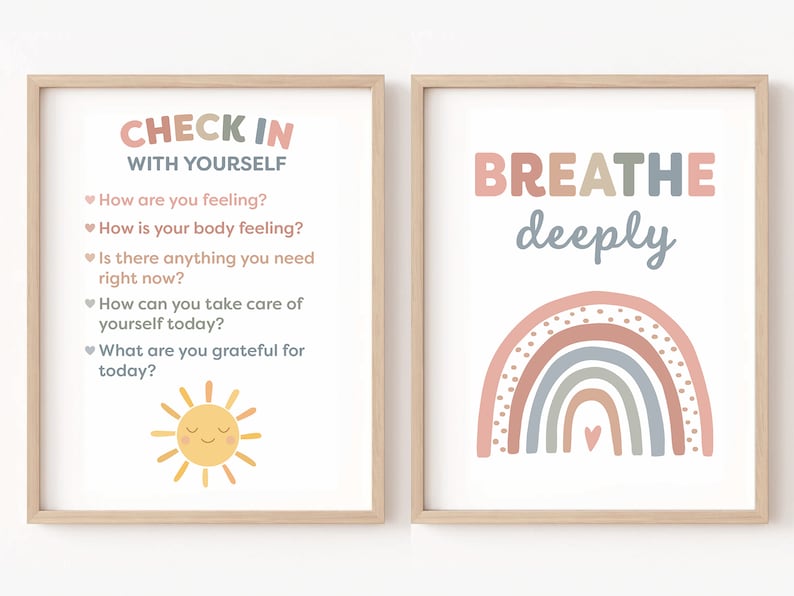 Calming Corner Posters | Printable Calm Down Corner Set, Feelings ...