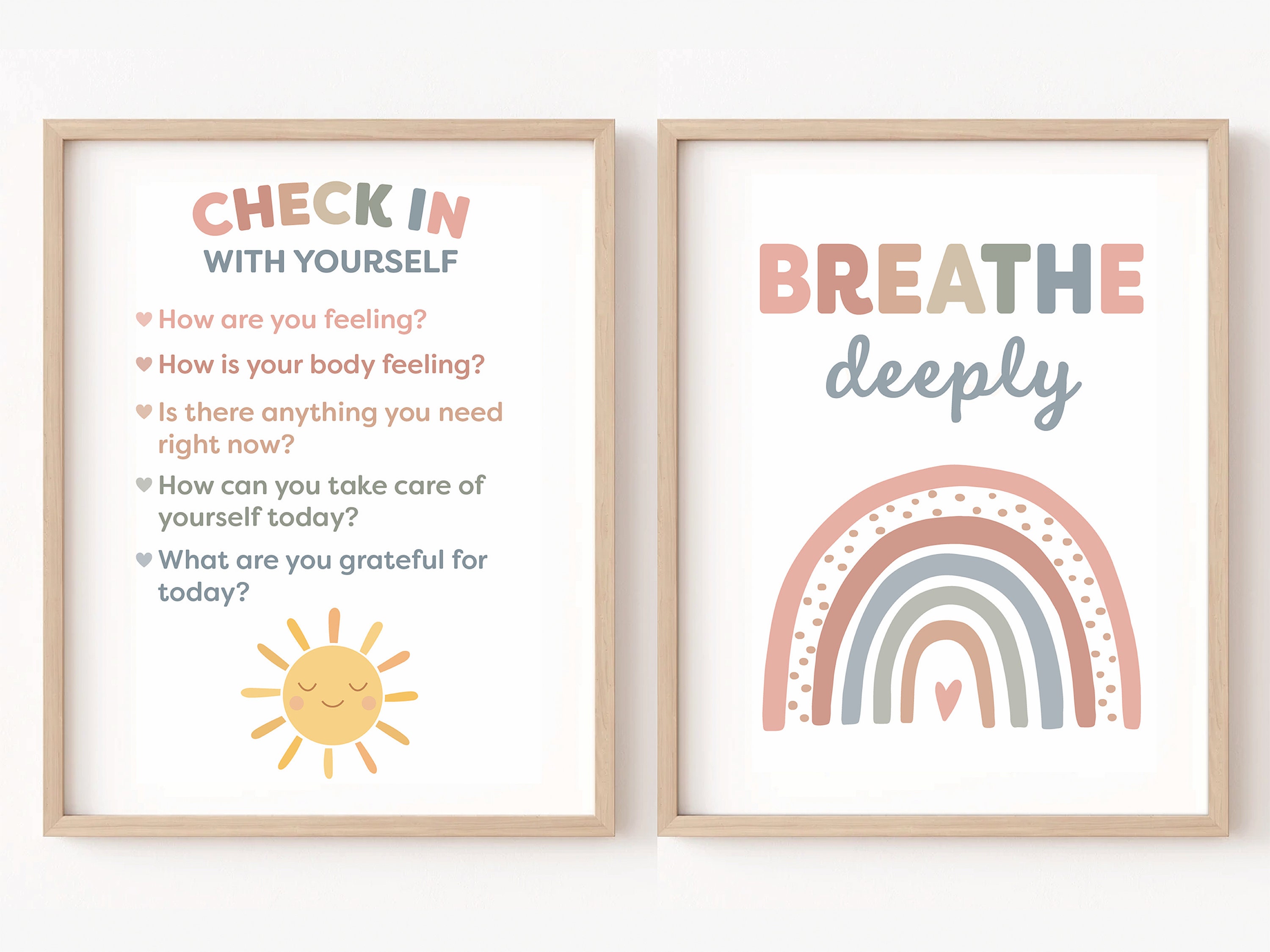 Calming Corner Posters | Printable Calm Down Corner Set, Feelings ...