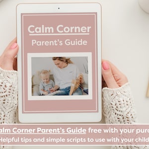 Calm Corner Toddler Calm Down Posters Calm Strategies Calming Corner ...