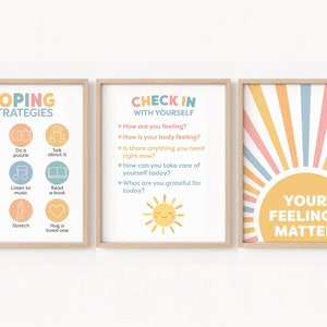 Calm Down Corner Visuals Calming Corner Classroom Posters Kids Room ...