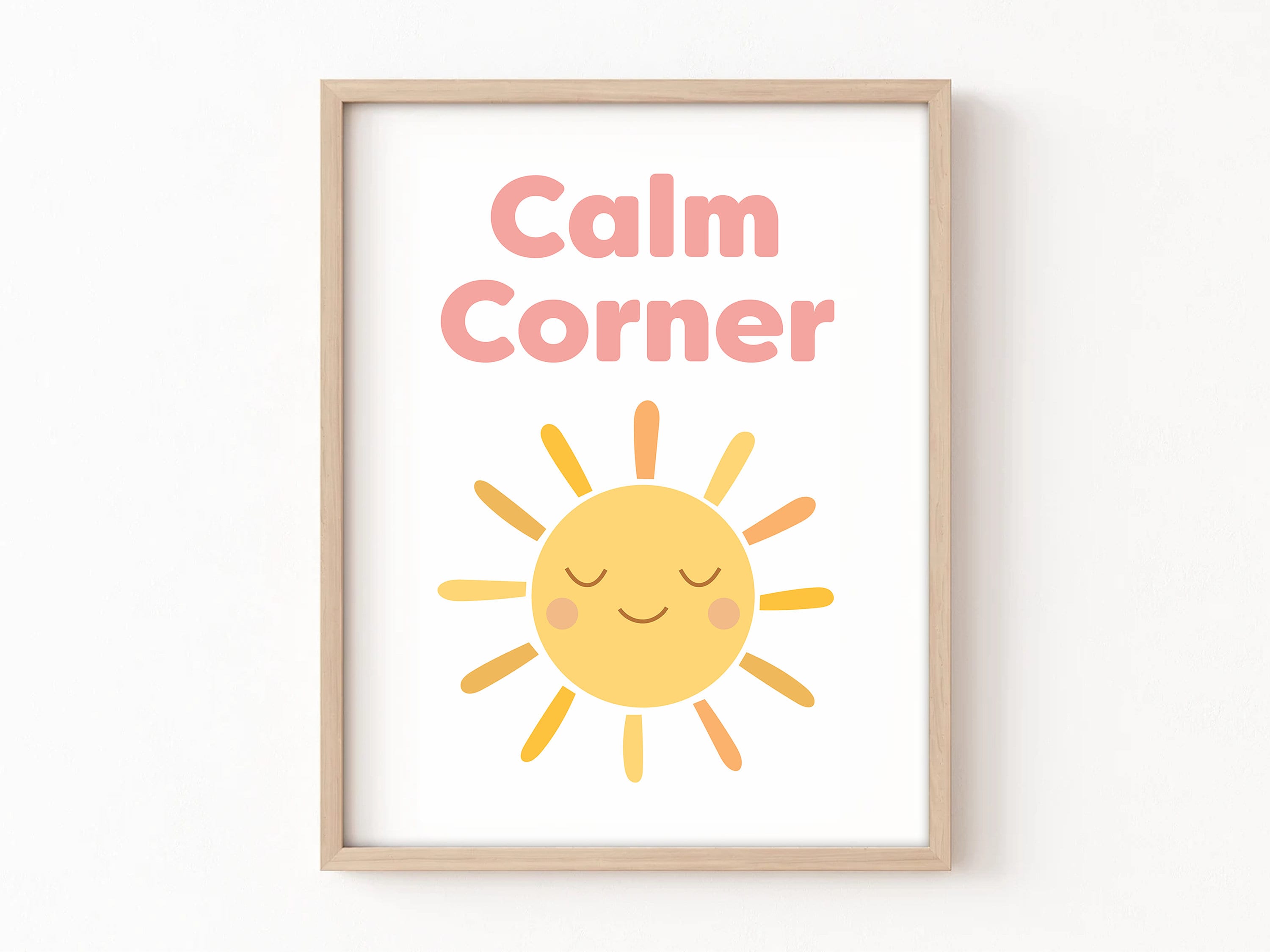 Calming Corner Posters Calm Corner Classroom Posters Feelings Chart ...